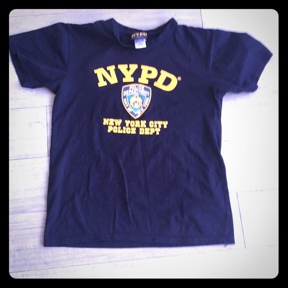 NYPD | Shirts | Authentic Nypd Police Tee | Poshmark